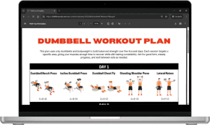 5-Day Bodybuilding Workout Plan for Muscle Growth